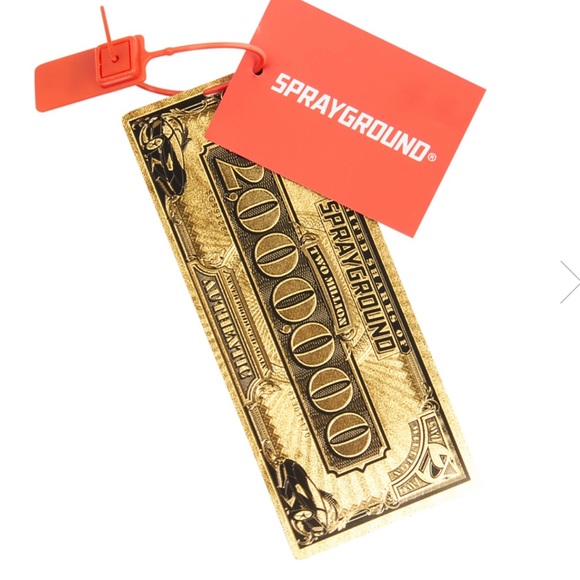 Sprayground | Bags | Sprayground Money Tie Dye Pouch Wgold Tag | Poshmark